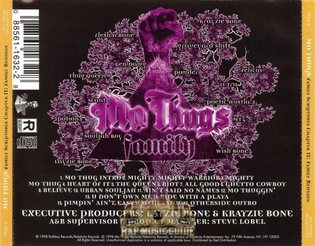 May 26: Mo Thugs Release Chapter II: Family Reunion. (1998) - On This ...
