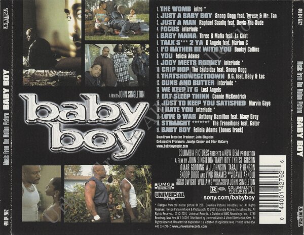 June 19: Baby Boy Soundtrack Is Released. (2001) - On This Date In Hip Hop