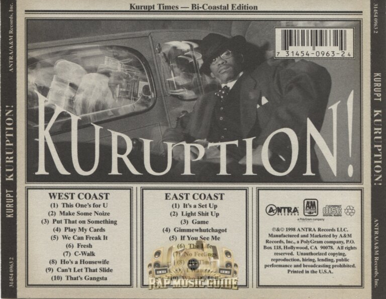 Oct. 6: Kurupt Releases Kuruption! (1998) - On This Date In Hip Hop